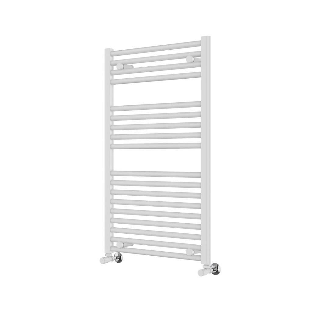 Capri Vertical Electric Towel Rail - Circular - 800x500mm - 150w - Wifi ...