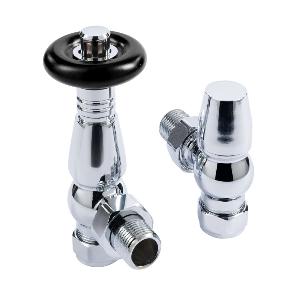 Excelsior Radiator Valve - Chrome