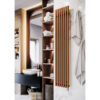 Levanto E Vertical Electric Radiator - Single Panel - White