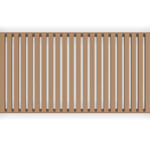 Romano E Horizontal Electric Radiator - Double Panel - 530x1185mm - Copper