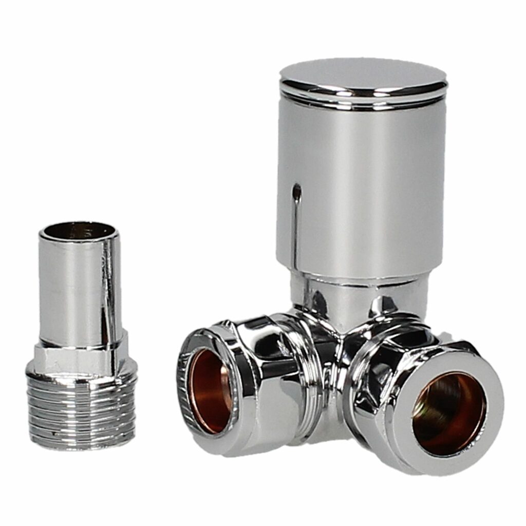 Amos Manual Corner (Pair) Valve - Chrome