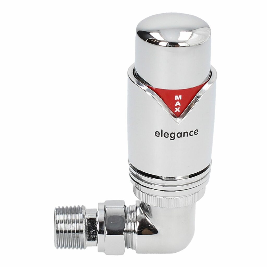 Arlo Thermostatic Corner Valve - Chrome